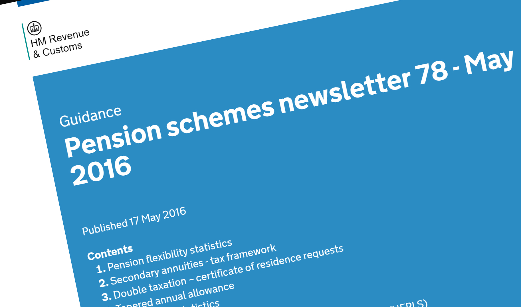 HMRC Pension Schemes Newsletter 78 | InvestAcc Pension Administration ...