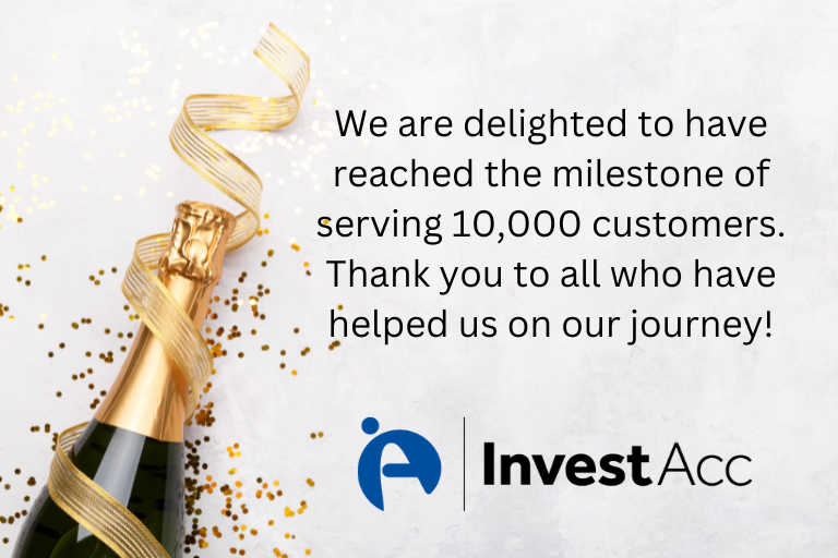 InvestAcc reaches 10,000 customers milestone | InvestAcc Pension ...