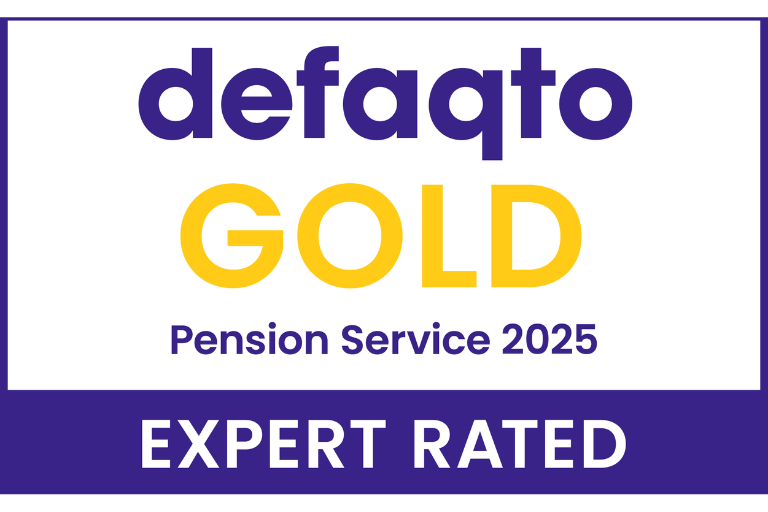 Defaqto Gold Pension Service Award 2025 | InvestAcc Pension ...